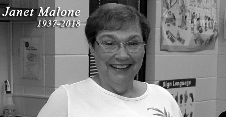 Janet Malone: 1937-2018