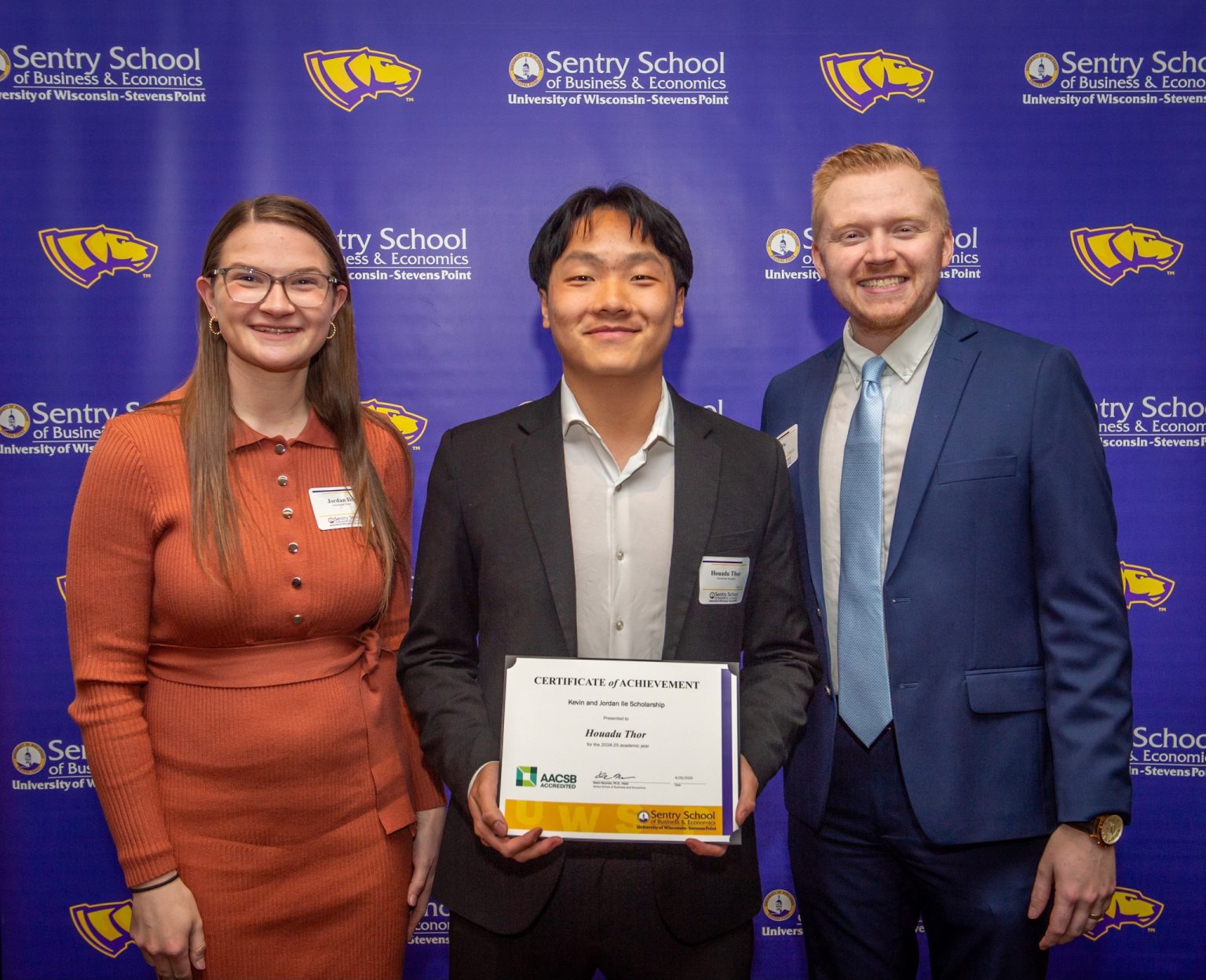 UWSP Sentry School of Business and Economics honors students, donors at ...